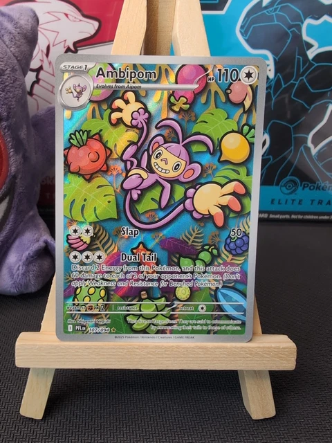 POKÉMON TCG AMBIPOM 107/094 Phantasmal Flames Illustration Rare Holo £3 ...