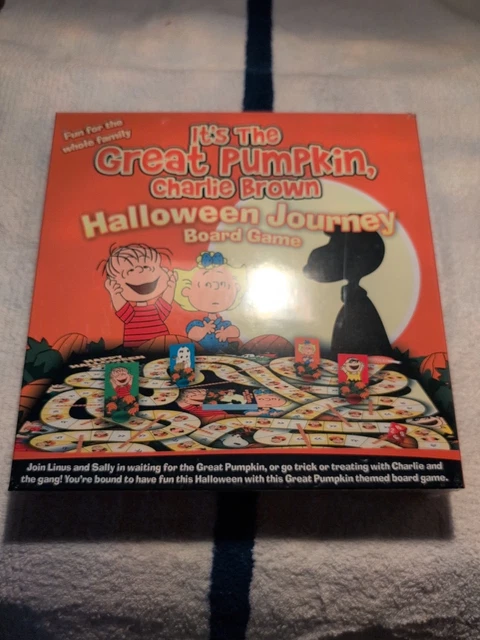 PEANUTS IT’S THE Great Pumpkin Charlie Brown Halloween Journey Board ...