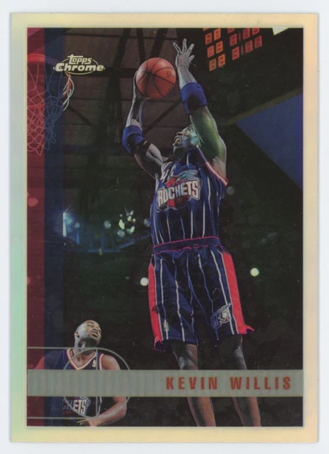 1998-99 TOPPS RÉFRACTEUR chrome Kevin Willis Houston Rockets #85 EUR 2 ...