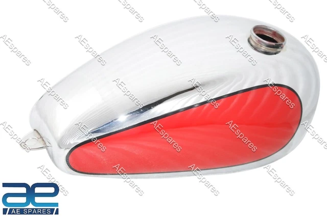 FOR TRIUMPH T120TR6 Bonneville Custom & Red Painted Petrol Gas Fuel ...