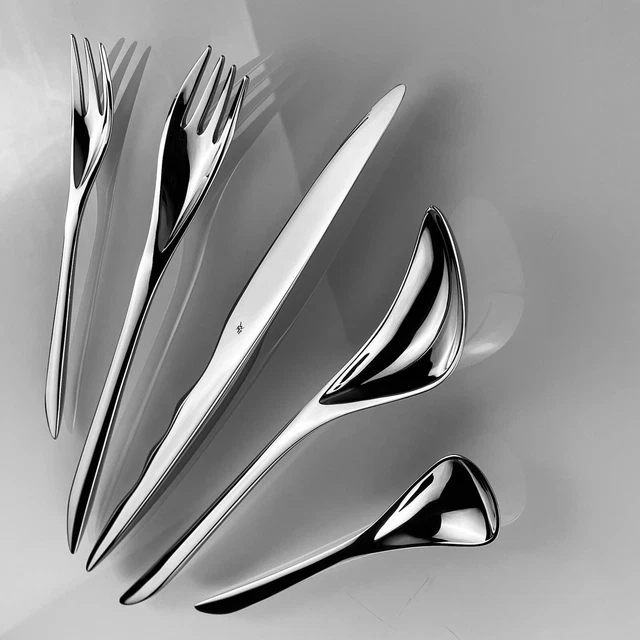 FLATWARE BY ZAHA Hadid for WMF Germany, 2007. NEW Cutlery Set! EUR 1. ...