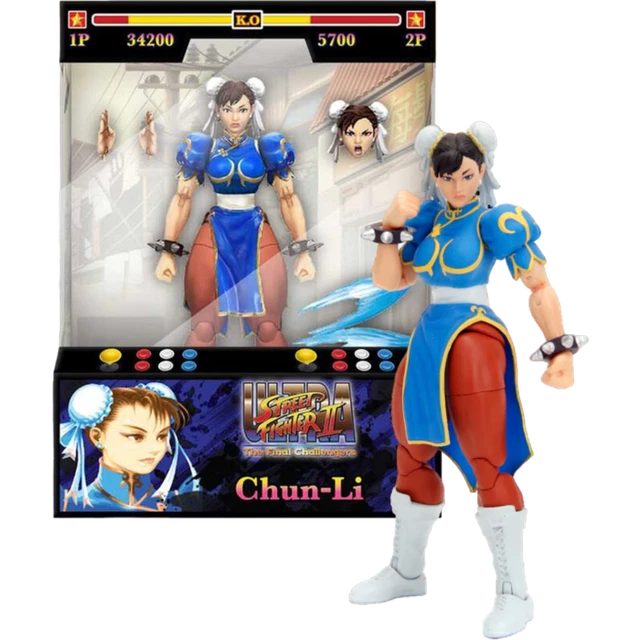 ULTRA STREET FIGHTER II Chun-Li 6-Inch Scale Action Figure EUR 43,55 ...