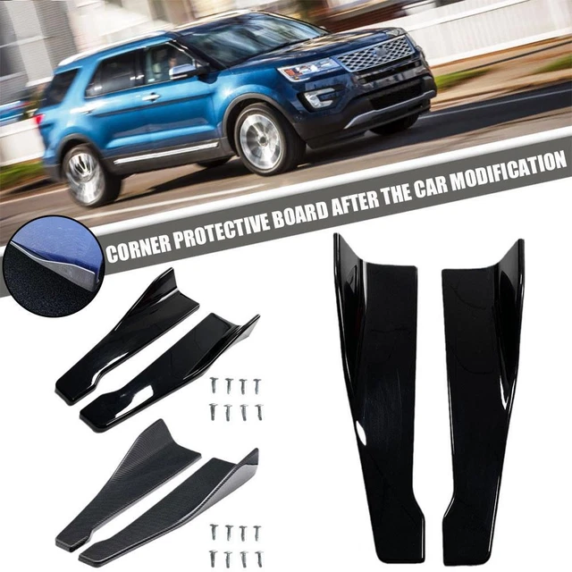 UNIVERSAL CAR SIDE Skirt Bumper Spoiler Splitter Protector for BMW for ...