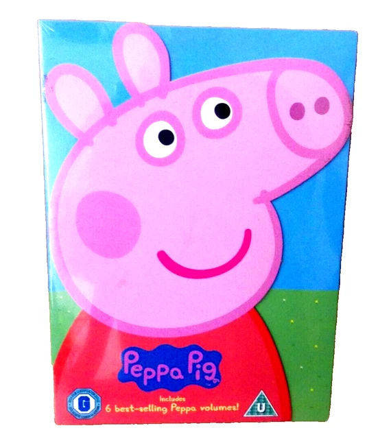 PEPPA PIG DVD Box Set Kids TV Cartoons 3 DVDs - New - Region 2 £7.50 ...
