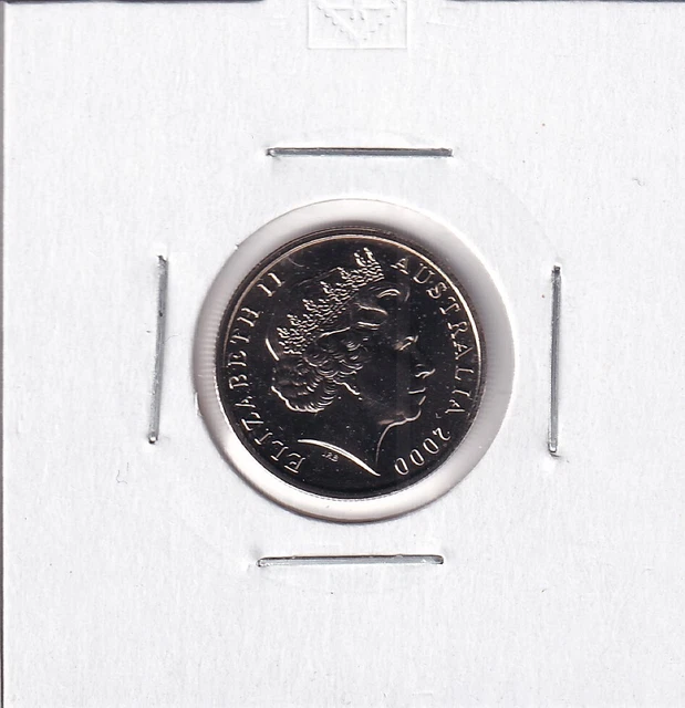 AUSTRALIA: 2000 5 Cent Unc Coin In 2X2 Holder.......... EUR 3,01 ...