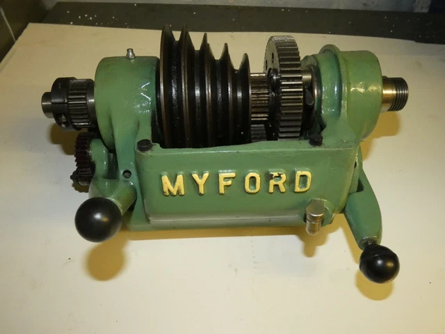 MYFORD SUPER 7 Lathe Headstock Complete Replacement Part Vgc Ready To ...