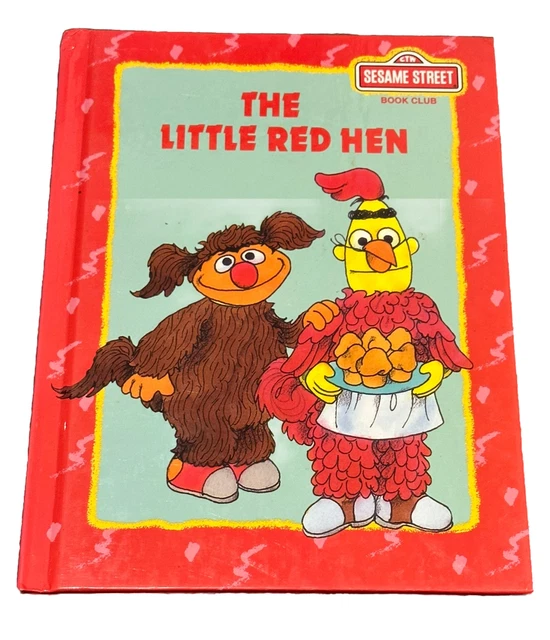 SESAME STREET THE Little Red Hen Hard Cover Childrens Book $7.00 ...