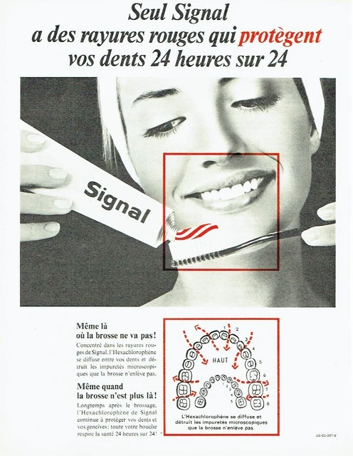 1967 ADVERTISING 0817 Signal Toothpaste Advertising £2.98 - PicClick UK