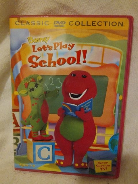 BARNEY - LETS Play School (DVD, 1999, Classic Collection) £6.49 ...