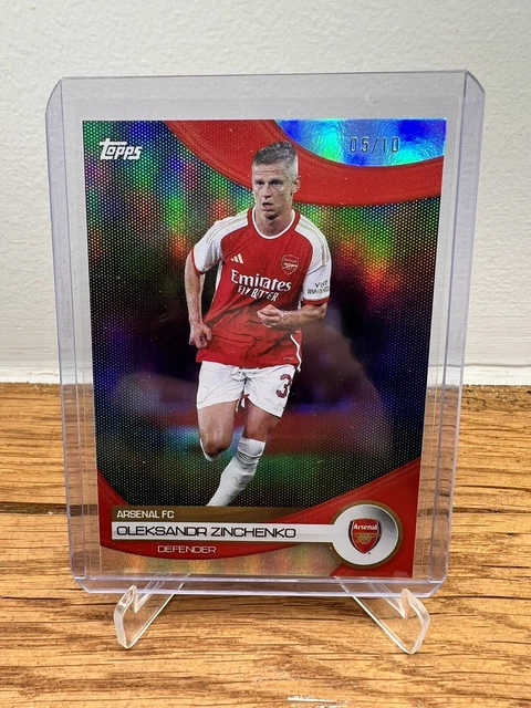 2023-24 TOPPS ARSENAL Team Set Oleksandor Zinchenko parallèle 5/10 EUR ...