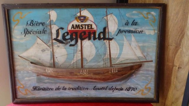 PLV BIERE AMSTEL Legend Biere Beer Bateau Phare No Enseigne Lumineuse ... PLV BIERE AMSTEL Legend Biere Beer Bateau Phare No Enseigne Lumineuse ...