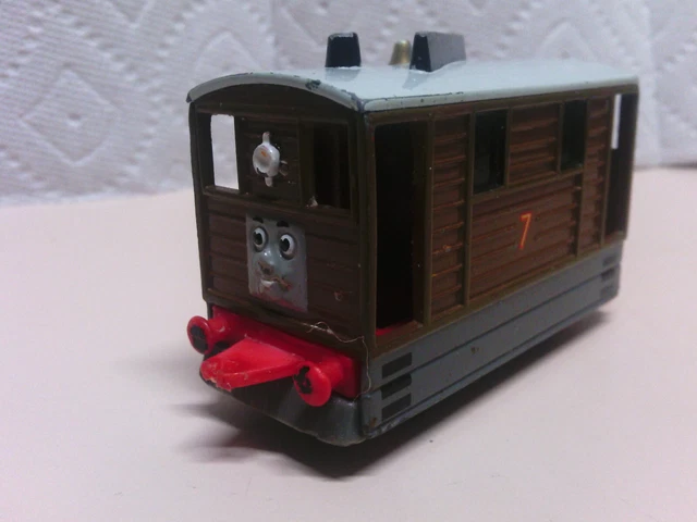 THOMAS THE TANK Engine and Friends ERTL Toby Tram Diecast Metal 2001 £9 ...