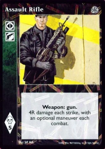 ASSAULT RIFLE - Equipment [PC5] Vampire The Eternal Struggle VTES V:TES ...