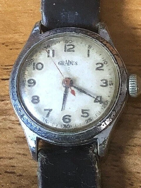 VINTAGE RARE SWISS Made Gradus Mechanical Ladies Watch Head - 24mm ...