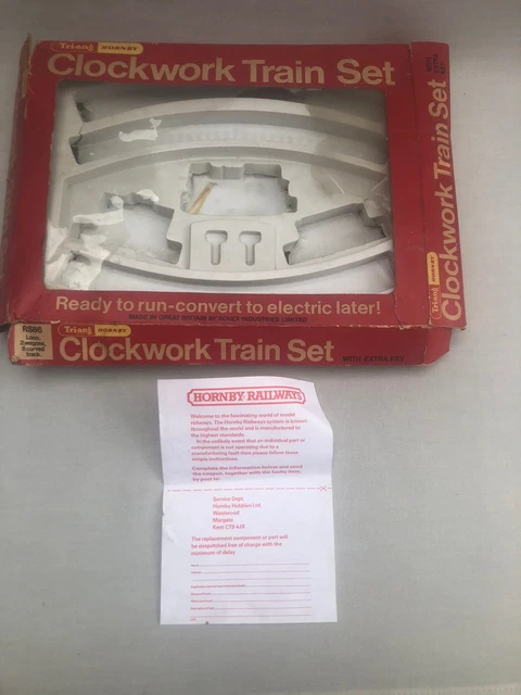 TRIANG HORNBY RS86 OO Gauge Clockwork Train Set Empty Box Only For ...