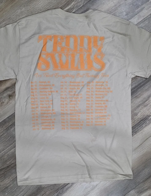TEDDY SWIMS 2025 I've Tried Everything But Therapy Tour Shirt Medium £ ...