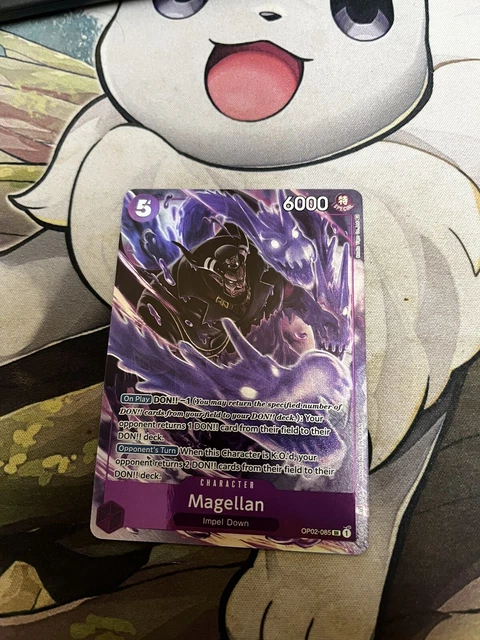 ONE PIECE CARD Game - Magellan (Alt Art) OP02-085 SR Paramount War ...