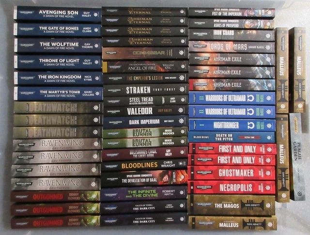 WARHAMMER 40K BLACK Library Various Paperback Books £14.57 - PicClick UK