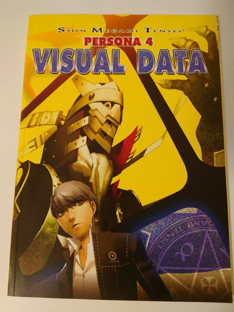SHIN MEGAMI TENSEI Persona 4 Visual Data Art Book - EXCELLENT CONDITION ...