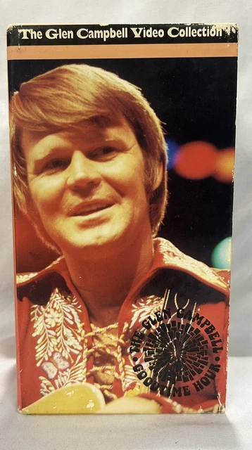 RARE GLEN CAMPBELL Goodtime Hour 3x VHS BOX Roger Miller WILLIE NELSON ...