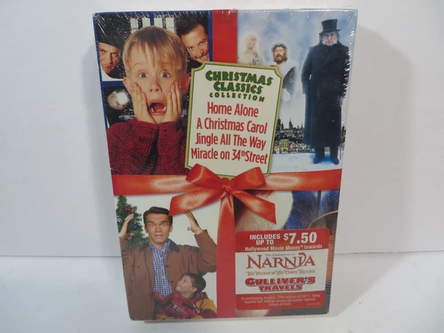 CHRISTMAS CLASSICS COLLECTION DVD Home Alone Christmas Carol Jingle All ...
