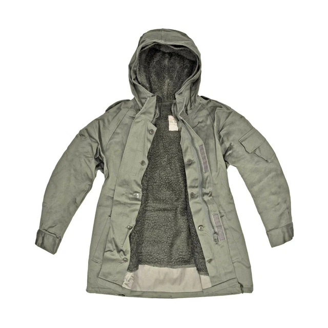 ARMY PARKA ORIGINAL French Military Surplus Field Jacket Vintage Coat ...