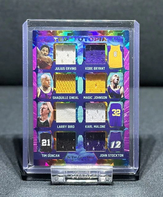 FEUILLE DANS LE jeu d'occasion Erving/Kobe/Shaq/Magic/Bird/Malone ...