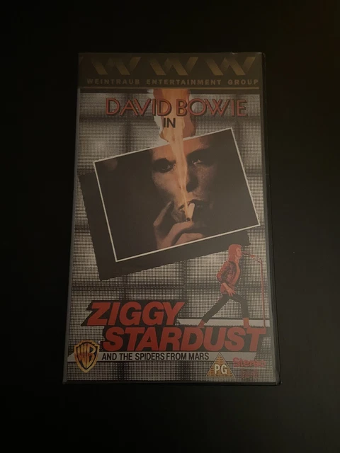 RARE DAVID BOWIE VHS Video ZIGGY STARDUST AND THE SPIDERS FROM MARS Hammersmith £9.99 - PicClick UK
