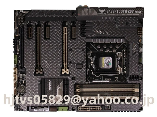 ASUS SABERTOOTH Z97 Mark 1 Motherboard Intel Lga 1150 4 Ddr3 Dimm Atx ...