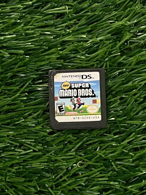 NEW SUPER MARIO Bros. (Nintendo DS, 2006) Authentic Cart Only Tested ...