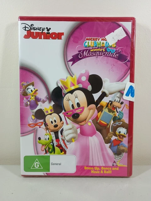MICKEY MOUSE CLUBHOUSE - Minnie's Masquerade (DVD) - Brand New & Sealed ...