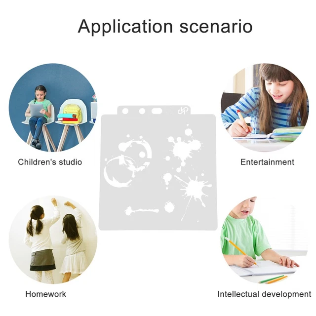 STENCILS FOR PAINTING Geometric Drawing Templates Cake Decorating $15. ...