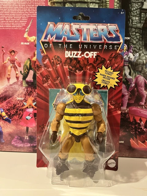 HE MAN MASTERS Of The Universe Origins Buzz-Off Action Figure New In ...