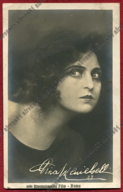 PINA MENICHELLI 19B ACTRESS ACTRESS ACTRESS SILENT CINEMA SILENT MOVIE ...