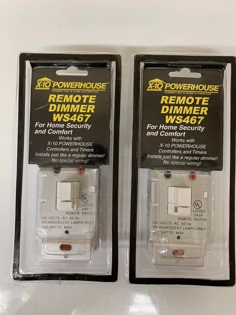MÓDULOS ATENUADORES REMOTOS WS467 X10 POWERHOUSE (blanco) cantidad 2 ...