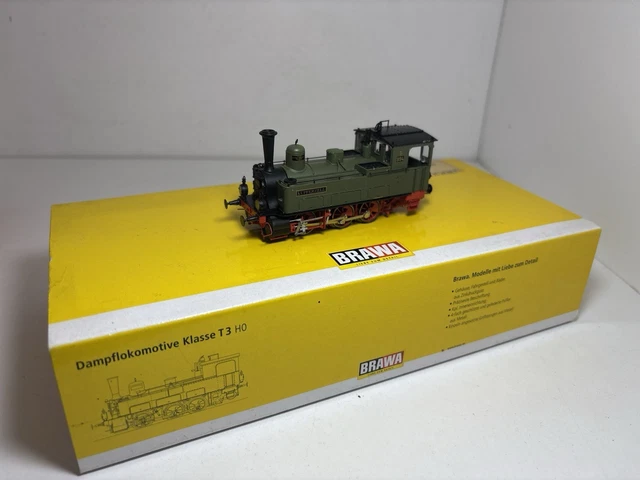 BRAWA HO SCALE 0604 0-6-0 Class T3 'Kupferzell' Steam Loco Boxed ...