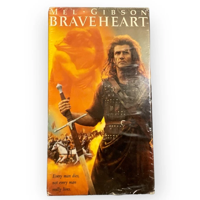 BRAVEHEART NEW SEALED VHS Paramount 1995 Double Pack 33118 Mel Gibson ...