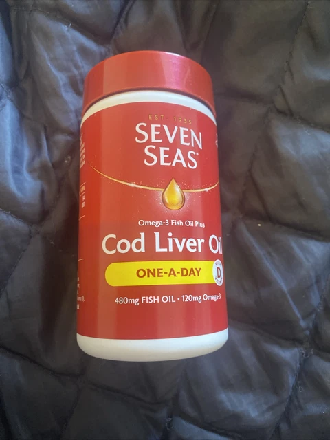 SEVEN SEAS FISH Oil Plus Cod Liver Oil - 120 Capsules £3.85 - PicClick UK