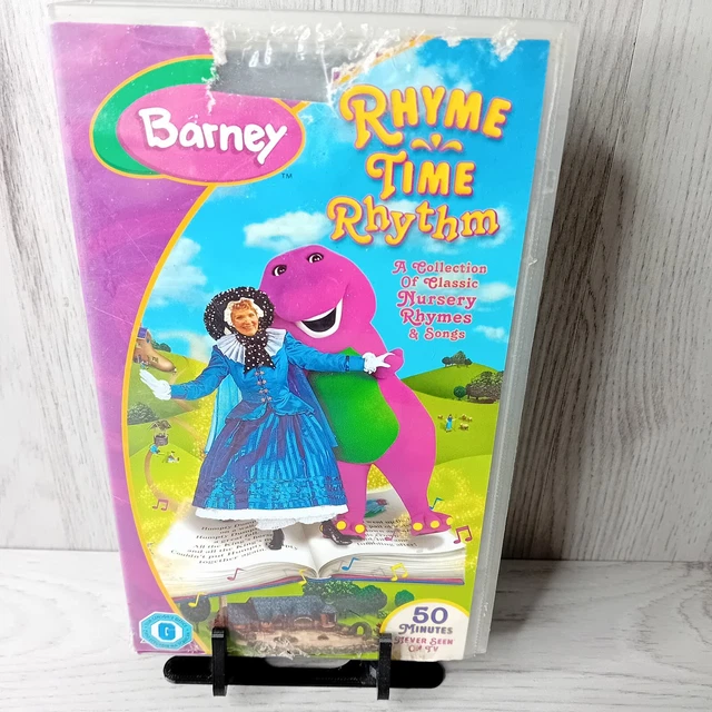 BARNEY RHYME TIME Rhythm Vhs Tape - Rare Retro Movie EUR 19,99 ...