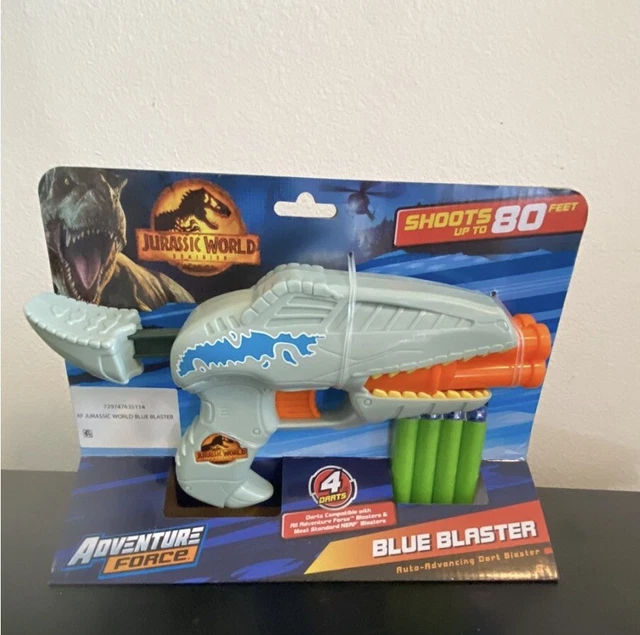 Jurassic World Park Dominion Adventure Force Blaster Wnerf Compatible 4 Darts 1098 Picclick