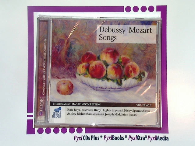 BBC MUSIC VOL. 26 No. 7 chansons Debussy/Mozart CD neuf et scellé EUR 8,24 - PicClick FR