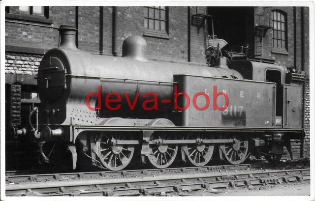 RAILWAY PHOTO LNER R1 3117 Colwick Shed 1931 GNR Ivatt 0-8-2T Loco £3. ...