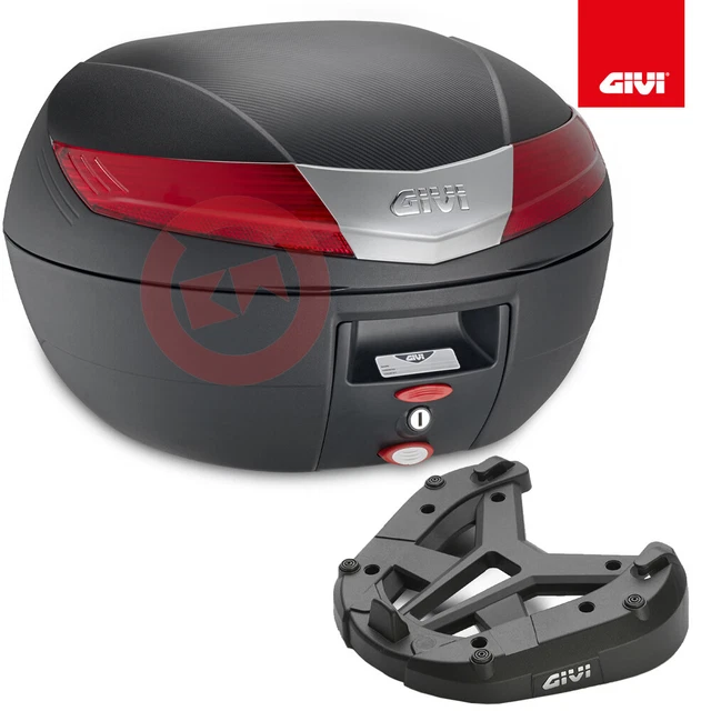 GIVI SET TOP-CASE Topcase V40N + Plaque 2130FZ M7 Yamaha Tracer 700 ...