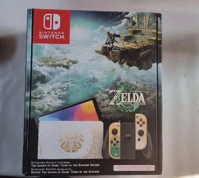 NINTENDO SWITCH OLED Model Zelda: Tears of the Kingdom Limited Edition ...
