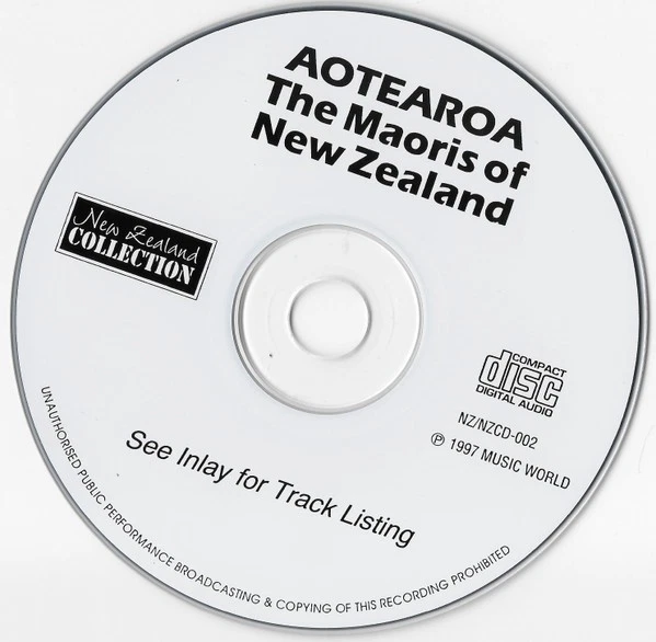 ROTORUA MAORI SINGERS - Aotearoa (The Maoris Of New Zealand) CD Album ...