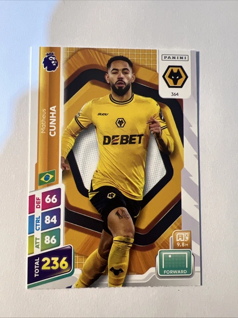 MATHEUS CUNHA ADRENALYN PLUS 2025 Card # 364. New £3.22 - PicClick UK