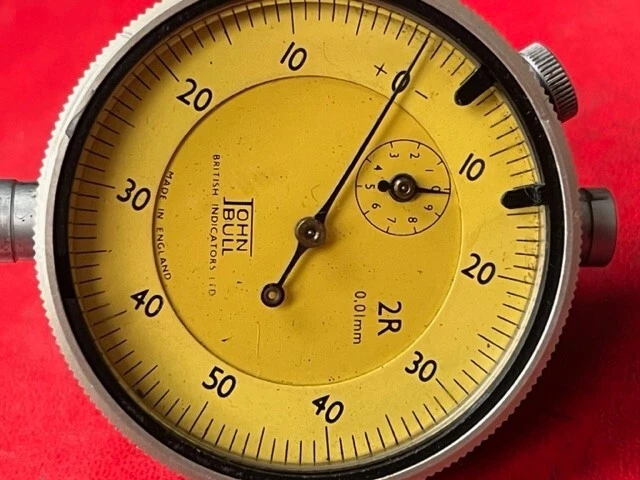 JOHN BULL 2R Dial Test Indicator DTI 0.01mm Made in England £39.00 ...