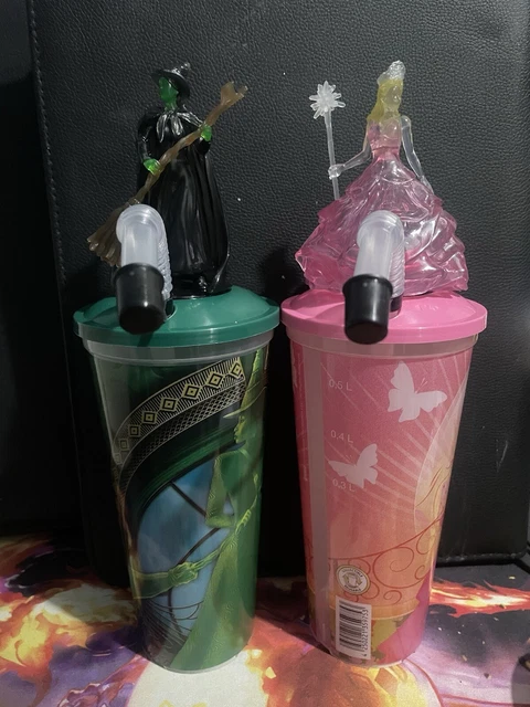 WICKED MOVIE GLINDA / Elphaba Cinema Cup and Topper Figure | Complete ...