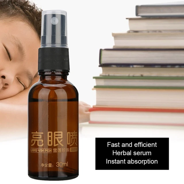 30ML LUBRICANT FATIGUE Relief Eye Drops Soothing Anti Sleep Doze Nap ...