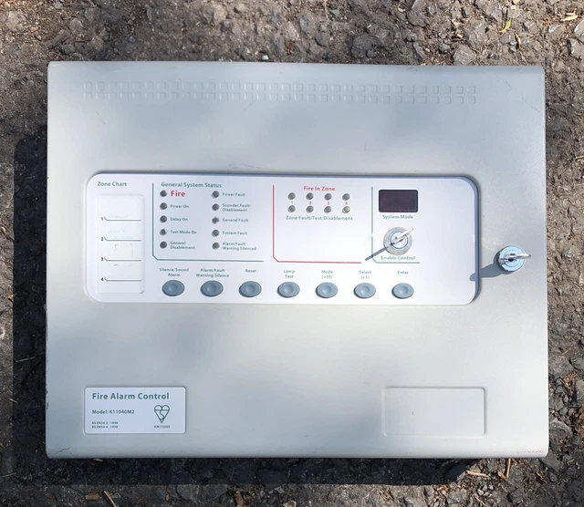 KENTEC SIGMA 4 Zone Conventional Fire Alarm Control Panel £70.00 ...